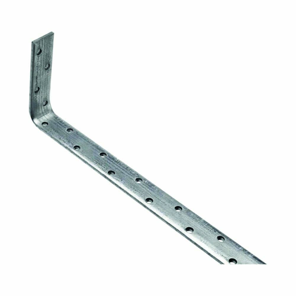4Mm Thick Heavy Duty Carbon Steel Wall Plate Bent Restraint Straps Gal
