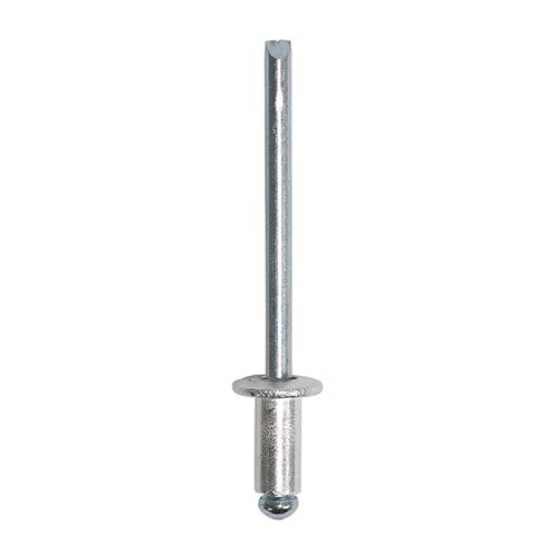 Timco Rivets Dome Head Aluminium - Pack Qty - 500 Pcs